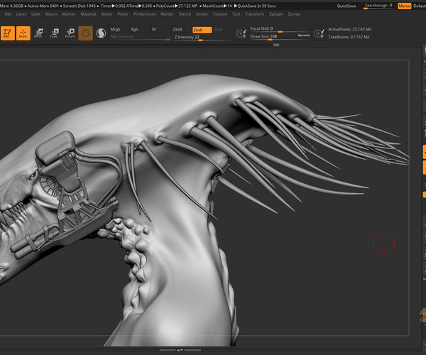 ArtStation - Creature covenant (3D model) | Resources