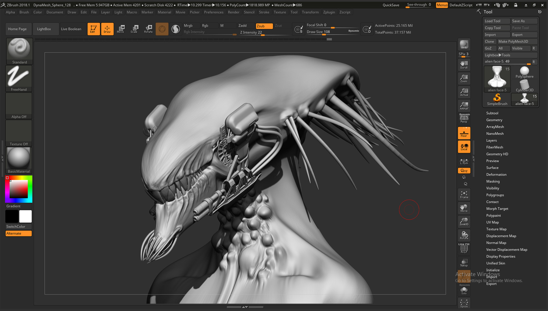 ArtStation - Creature covenant (3D model) | Resources