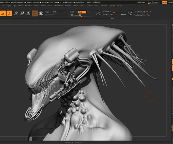 ArtStation - Creature covenant (3D model) | Resources
