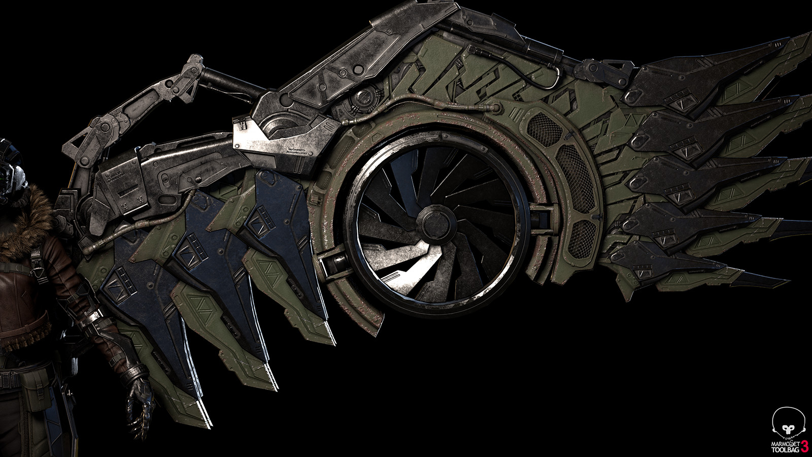 ArtStation - Vulture. Ver_Female | Game Assets