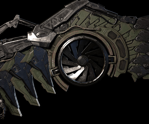 ArtStation - Vulture. Ver_Female | Game Assets