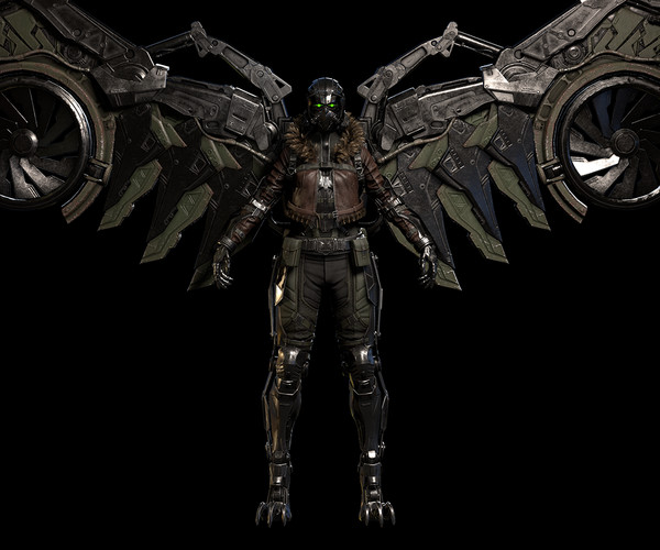 ArtStation - Vulture. Ver_Female | Game Assets