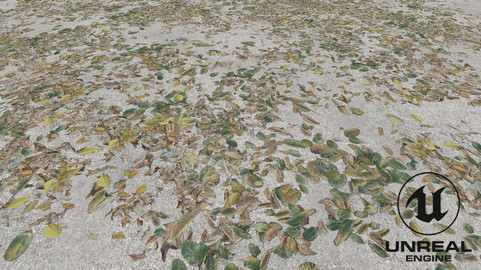 ArtStation - Fallen Leaves | Game Assets