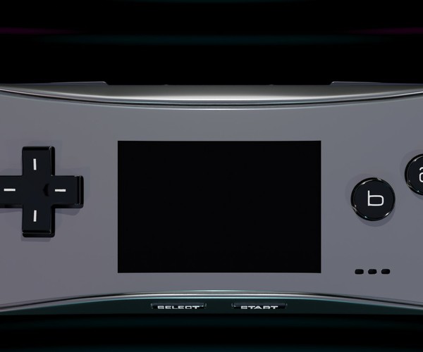 ArtStation - GAME BOY MICRO | Game Assets