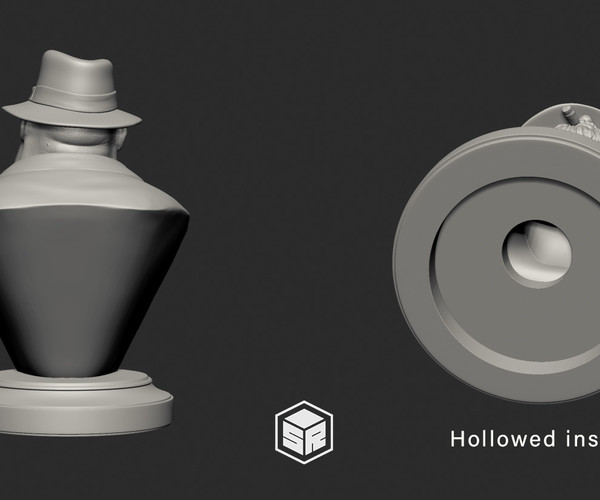 ArtStation - Mafia Boss Bust - 3D Print Ready | Resources