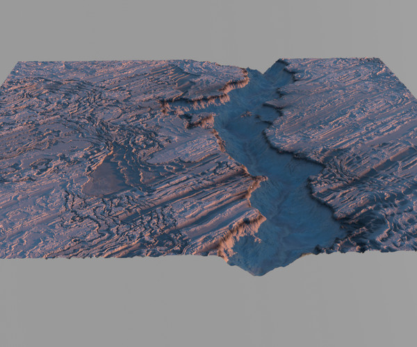 ArtStation - Height/Displacement map pack II Alien Environment | Game ...