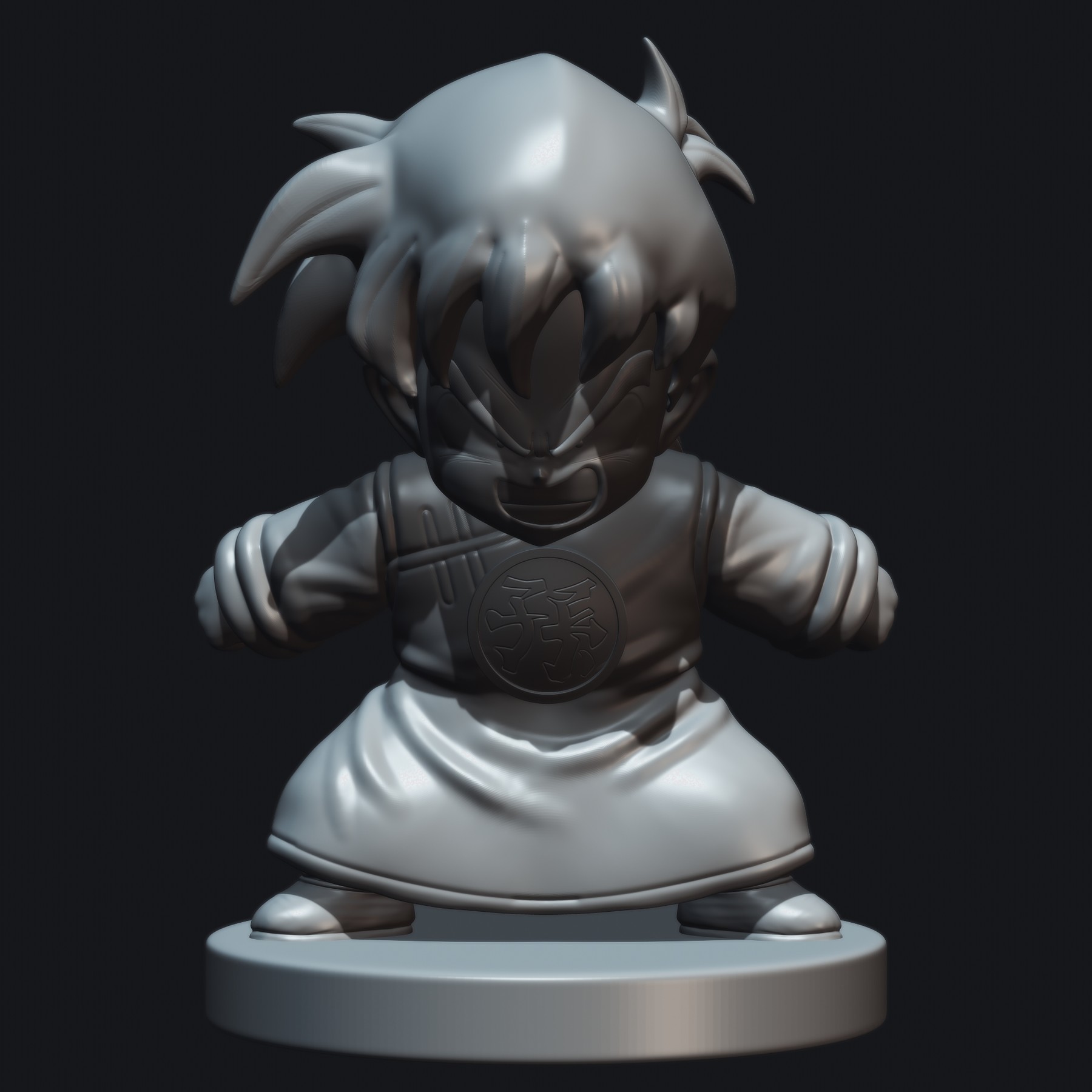 ArtStation - Gohan kid DBZ STL | Resources