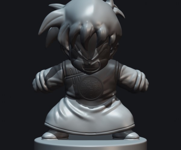 ArtStation - Gohan kid DBZ STL | Resources