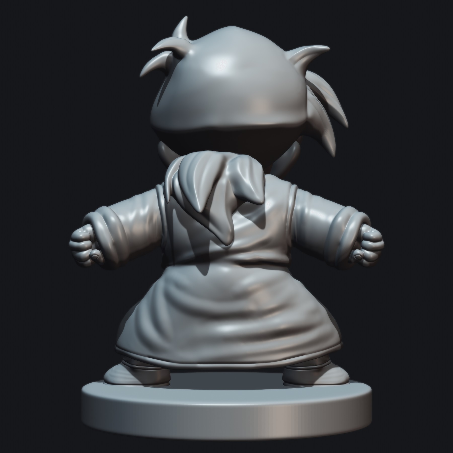 ArtStation - Gohan kid DBZ STL | Resources