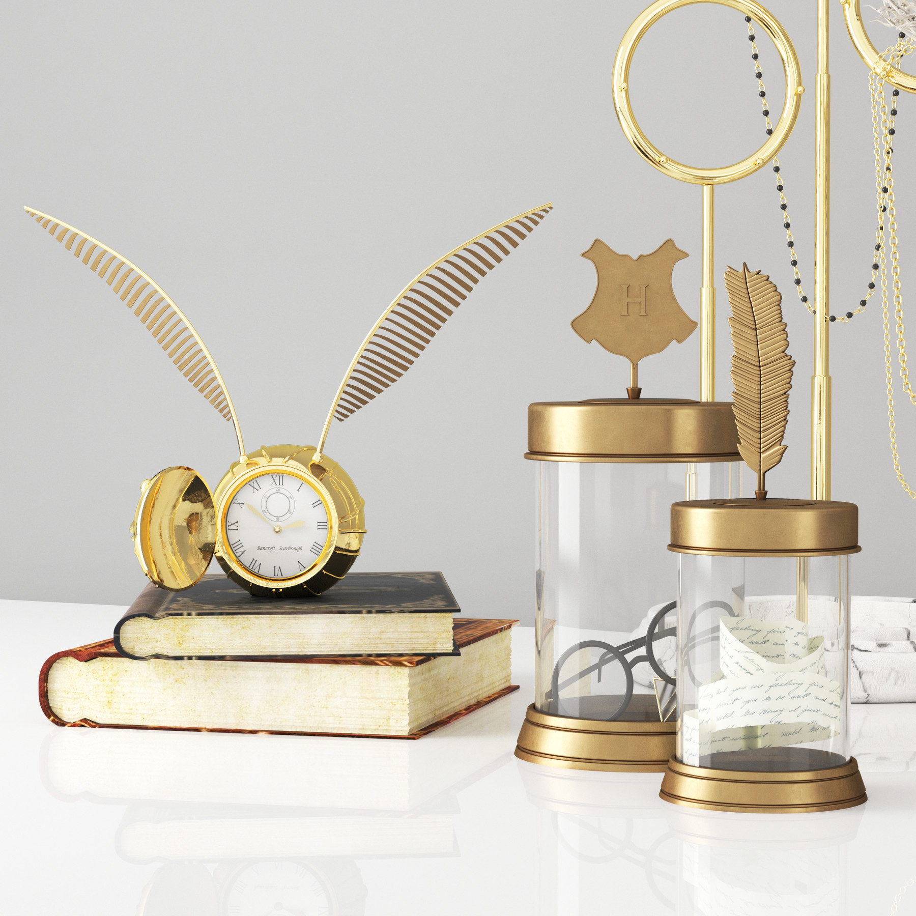 ArtStation - Harry Potter Decorative Set (10 3D OBJECT) | Resources