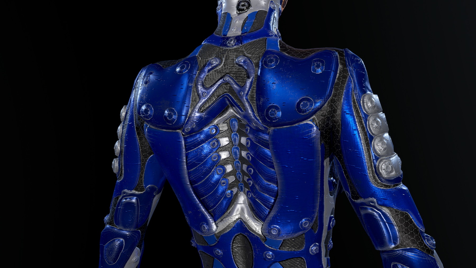 ArtStation - Low-poly model of the character Ghost Furry | Game Assets