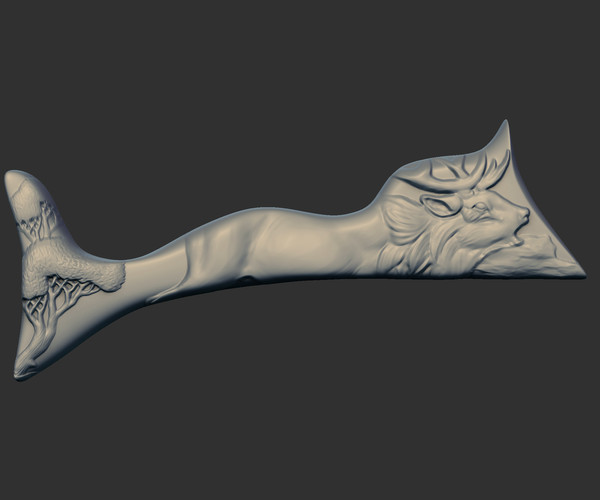 ArtStation - 17 Animal/Nature Bas-Relief Alphas | Brushes