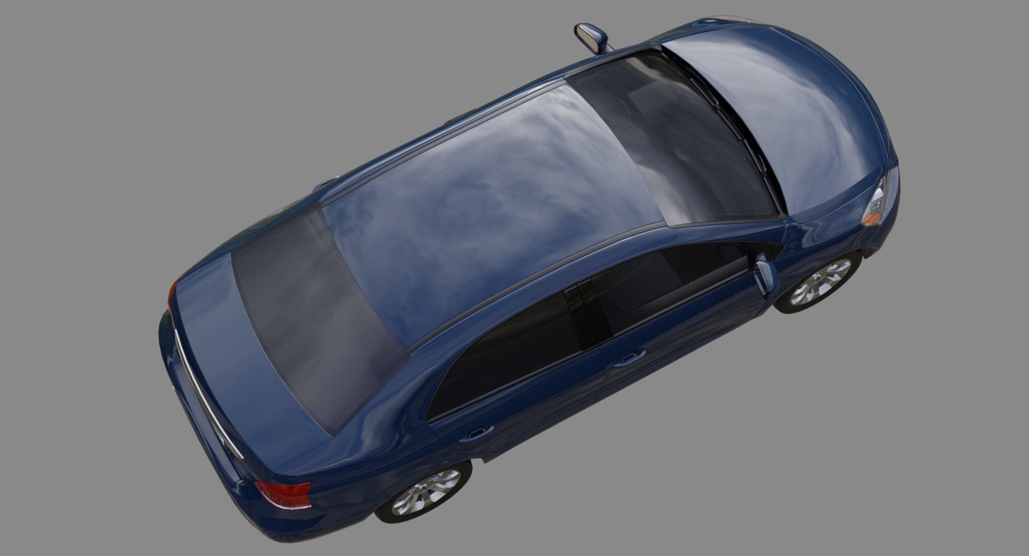 ArtStation - Generic Car 1A | Game Assets