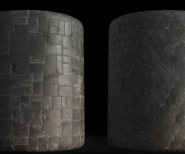 ArtStation - Thermal Tiles - Substance | Resources