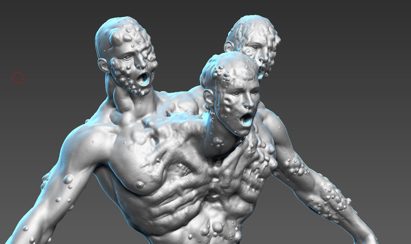 ArtStation - Zombie Mutant 2 | Game Assets