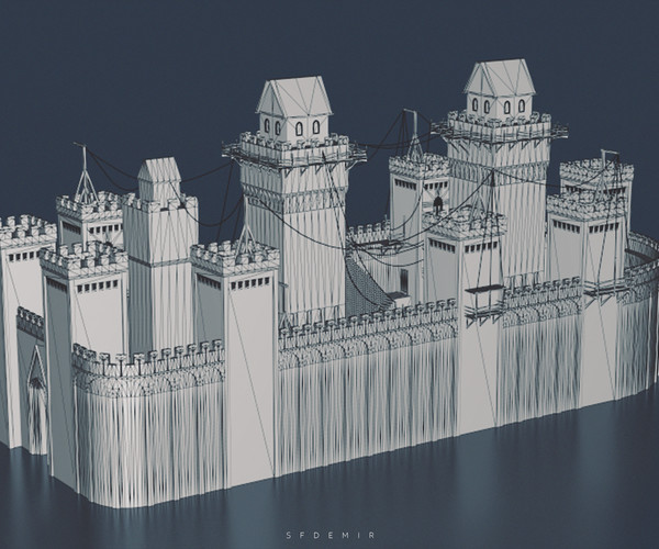 ArtStation - Rising Sun Castle | Resources