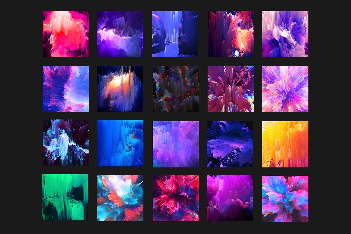 ArtStation - Color Explosion Textures | Artworks