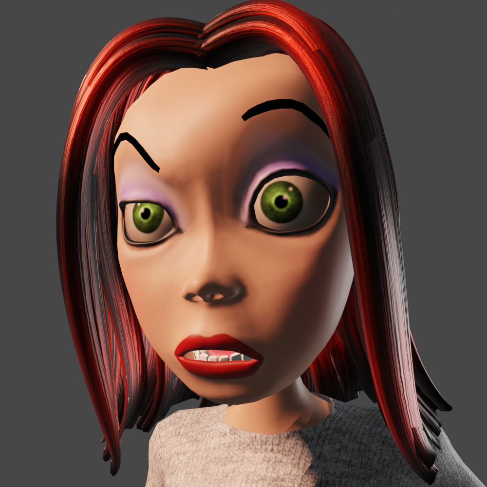 ArtStation - cartton girl | Game Assets