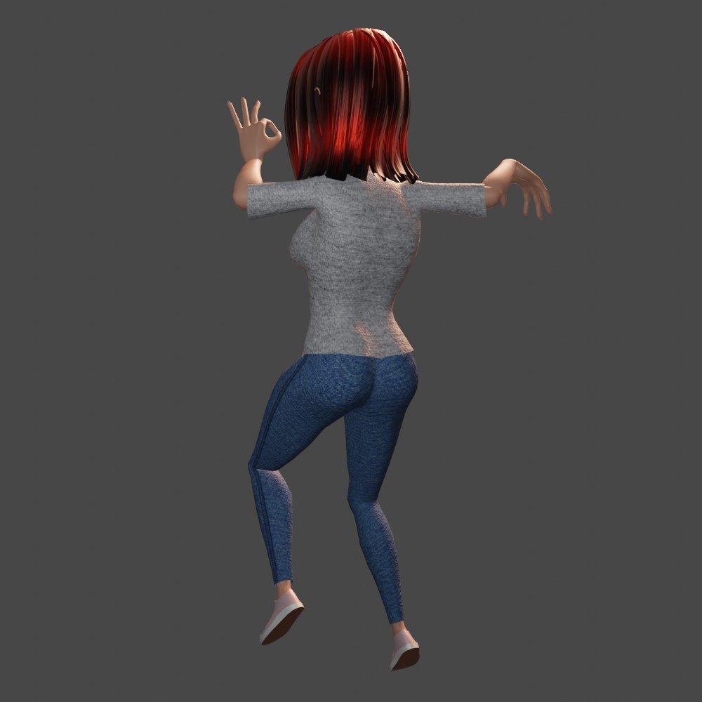 ArtStation - cartton girl | Game Assets