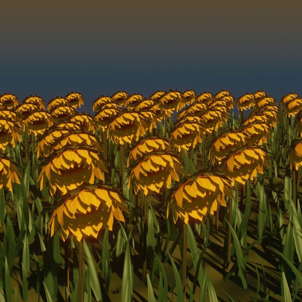 ArtStation - sunflower | Game Assets