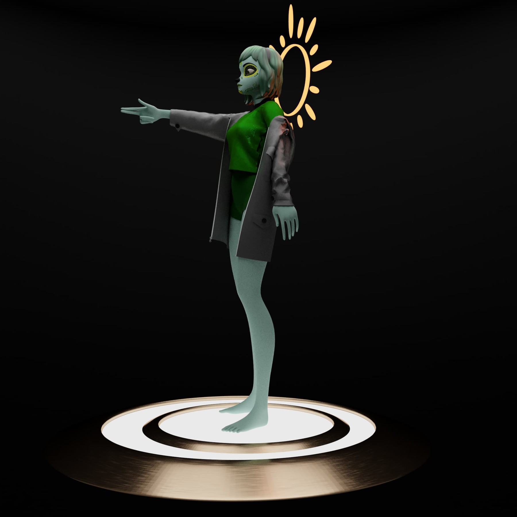 ArtStation - Muerte kill pose source file | Resources