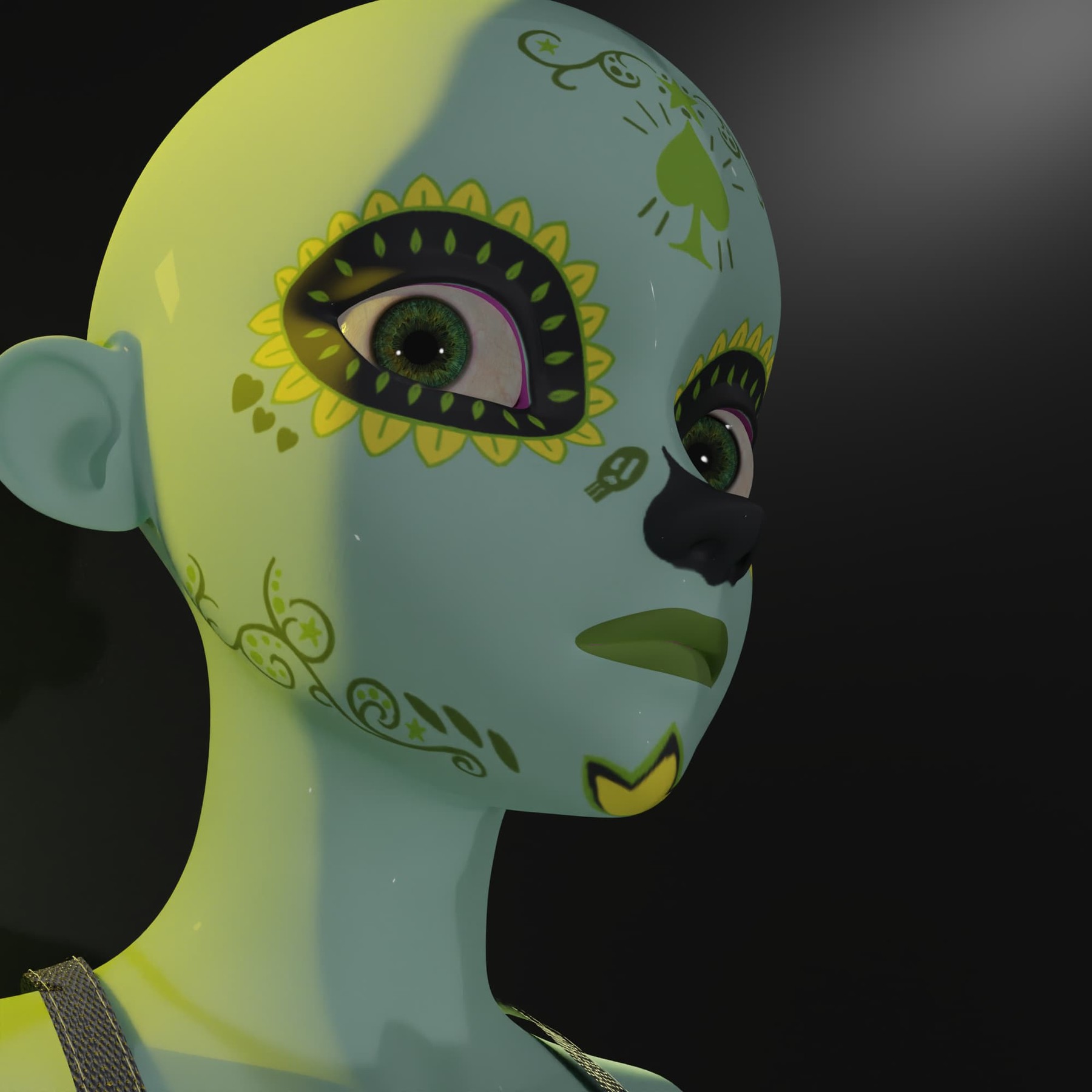 ArtStation - Muerte kill pose source file | Resources