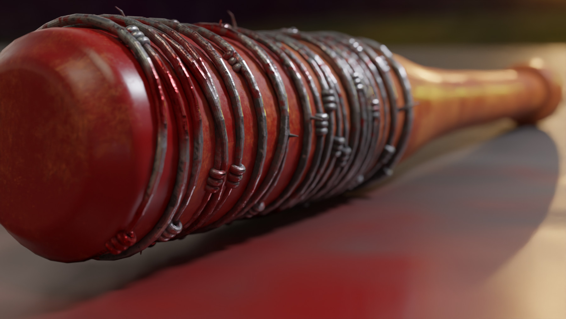 ArtStation - Negan Bat Lucille | Game Assets