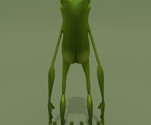 ArtStation - Cartoon Frog with Cool Buttocks | Resources