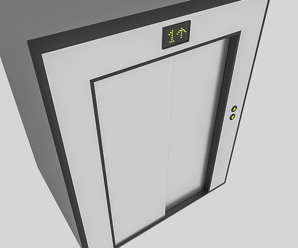 ArtStation - 3D Elevator | Game Assets