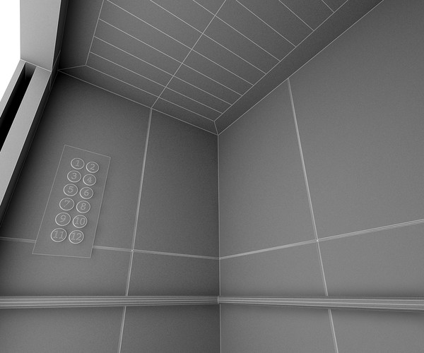 ArtStation - 3D Elevator | Game Assets