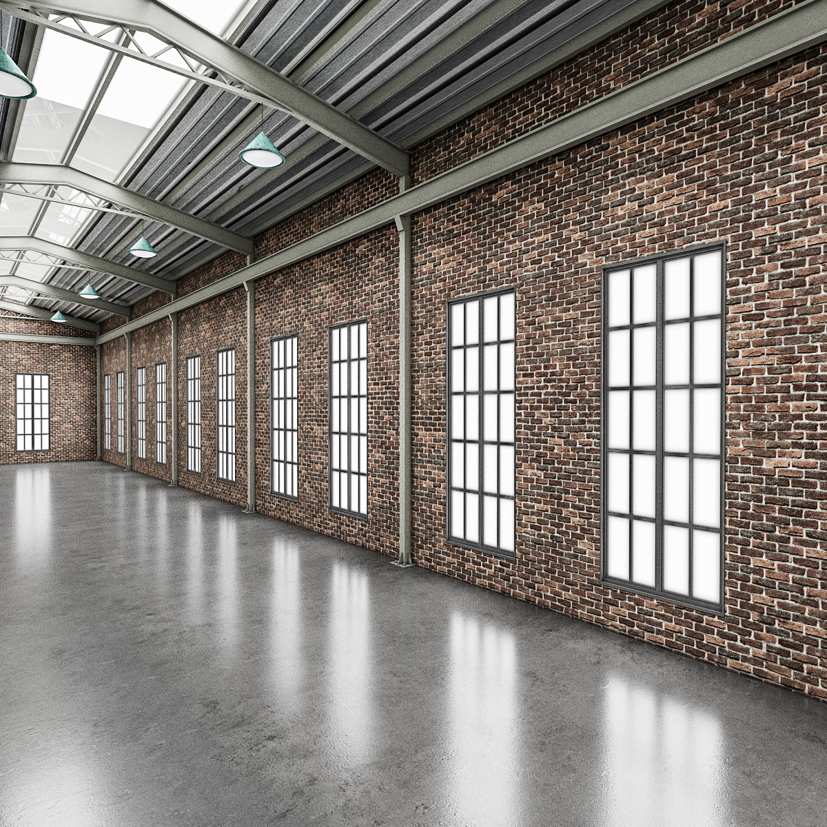 ArtStation - 3D low poly factory | Game Assets