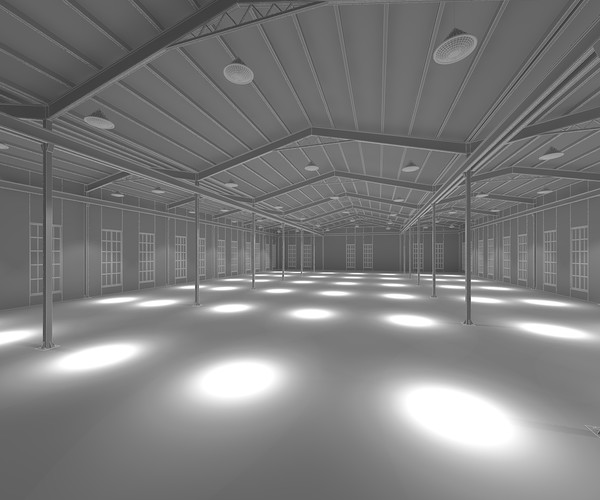 ArtStation - 3D low poly factory | Game Assets