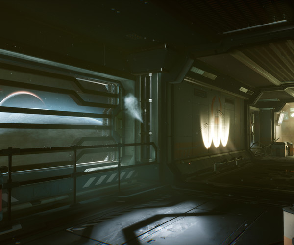 ArtStation - Space Research Station "ARCHANGEL" | Game Assets