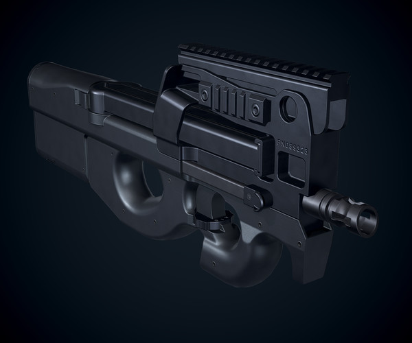 ArtStation - FN P90 | Game Assets
