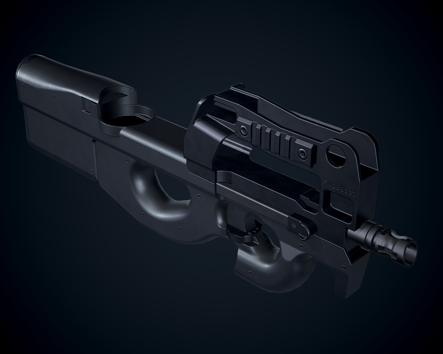 ArtStation - FN P90 | Game Assets