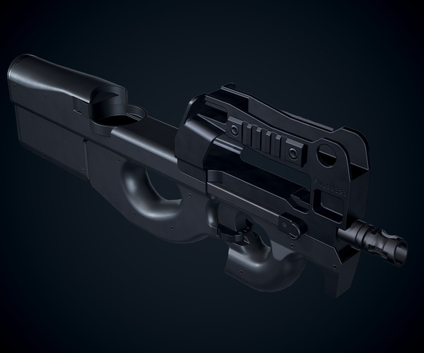 ArtStation - FN P90 | Game Assets