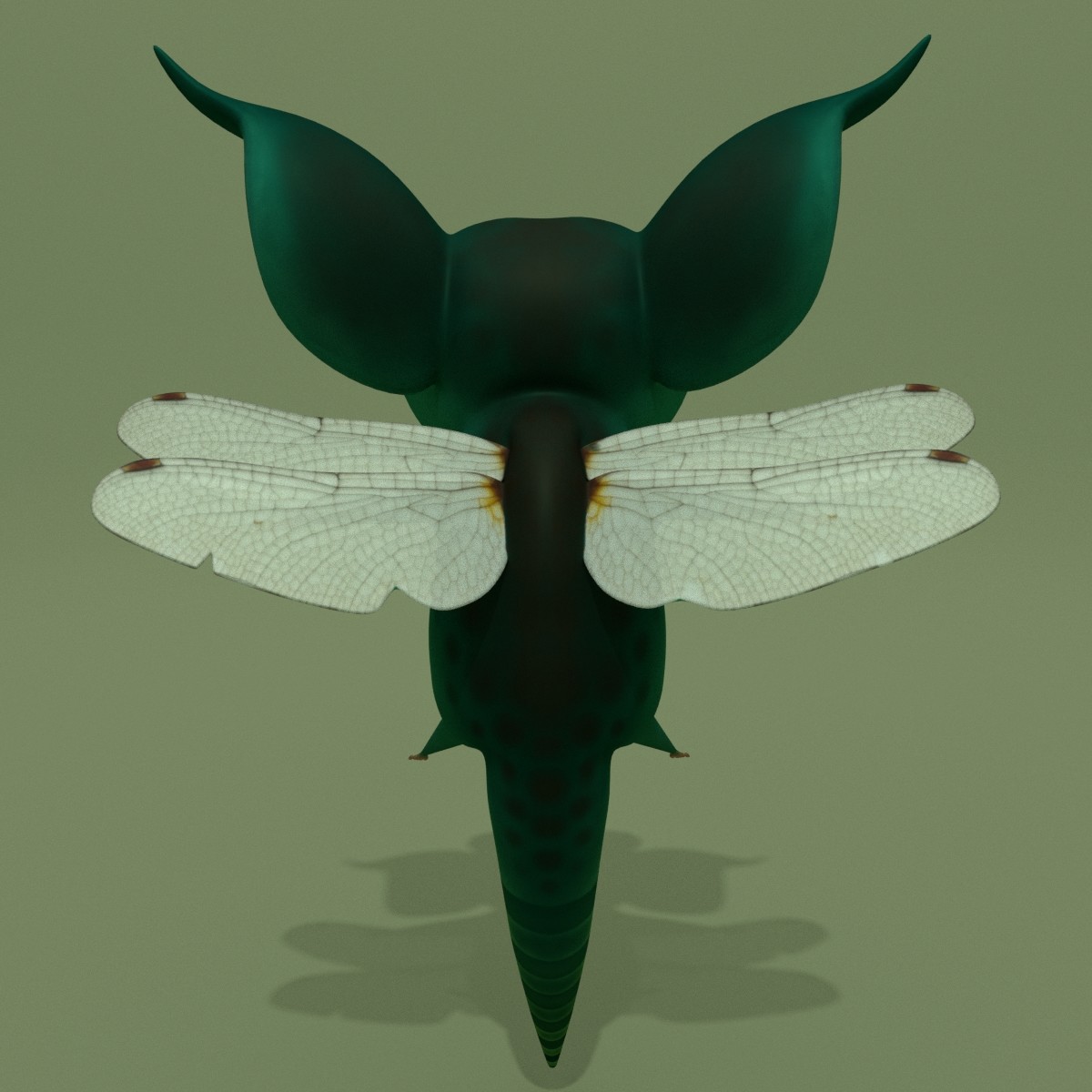 ArtStation - Cartoon Monster Cat-Fly | Resources