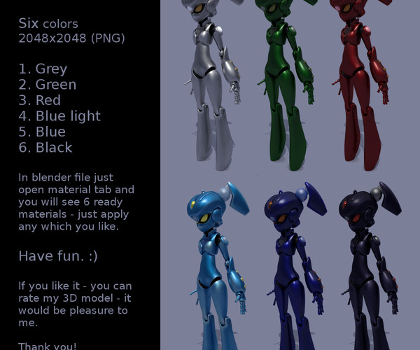 ArtStation - Robot Alexa | Resources