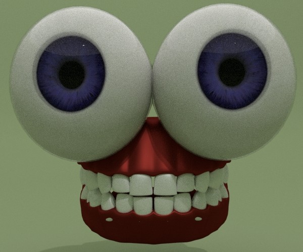 ArtStation - Cartoon Monster Teddy | Resources