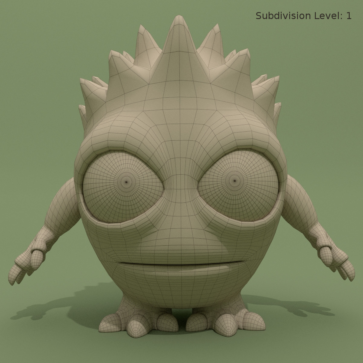 ArtStation - Cartoon Monster Teddy | Resources