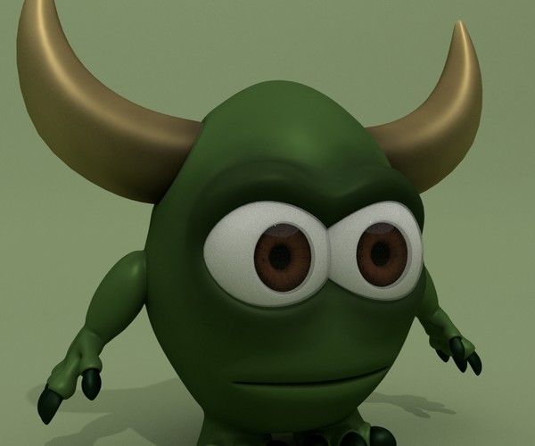 ArtStation - Cartoon Monster Lewis | Resources