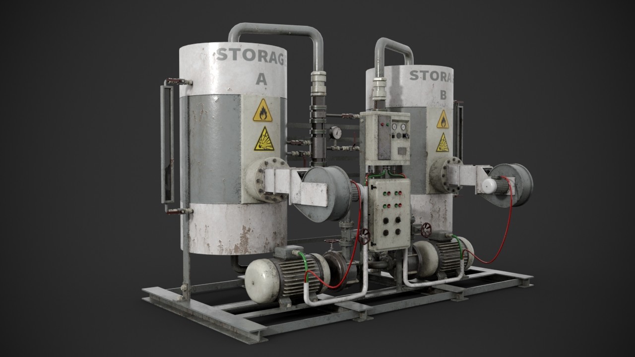 ArtStation - Industrial device | Resources