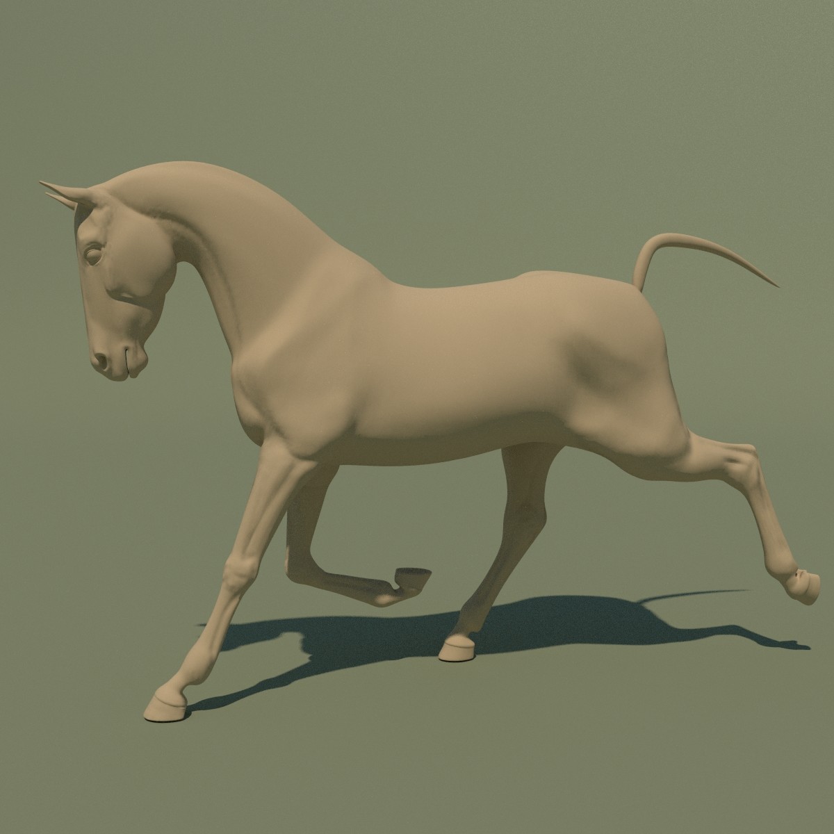 ArtStation - Horse animated + 10 colours | Resources