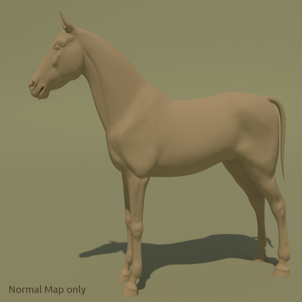 ArtStation - Horse animated + 10 colours | Resources