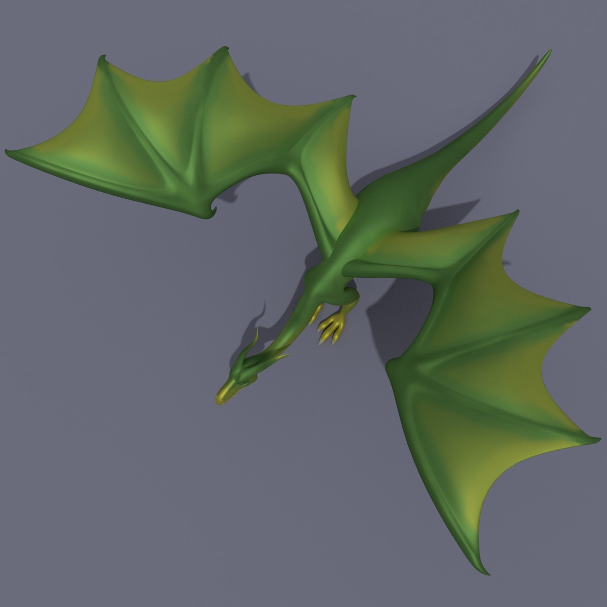 ArtStation - Cartoon Simple Dragon | Resources