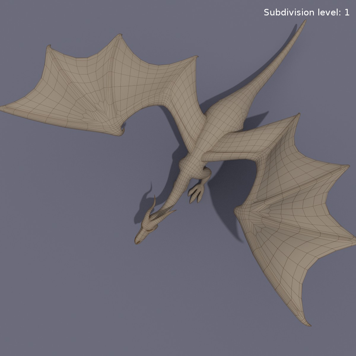 ArtStation - Cartoon Simple Dragon | Resources