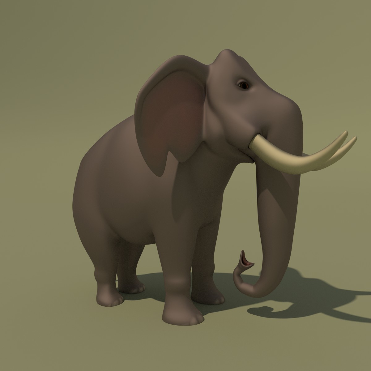 ArtStation - Animated Cartoon Elephant | Resources