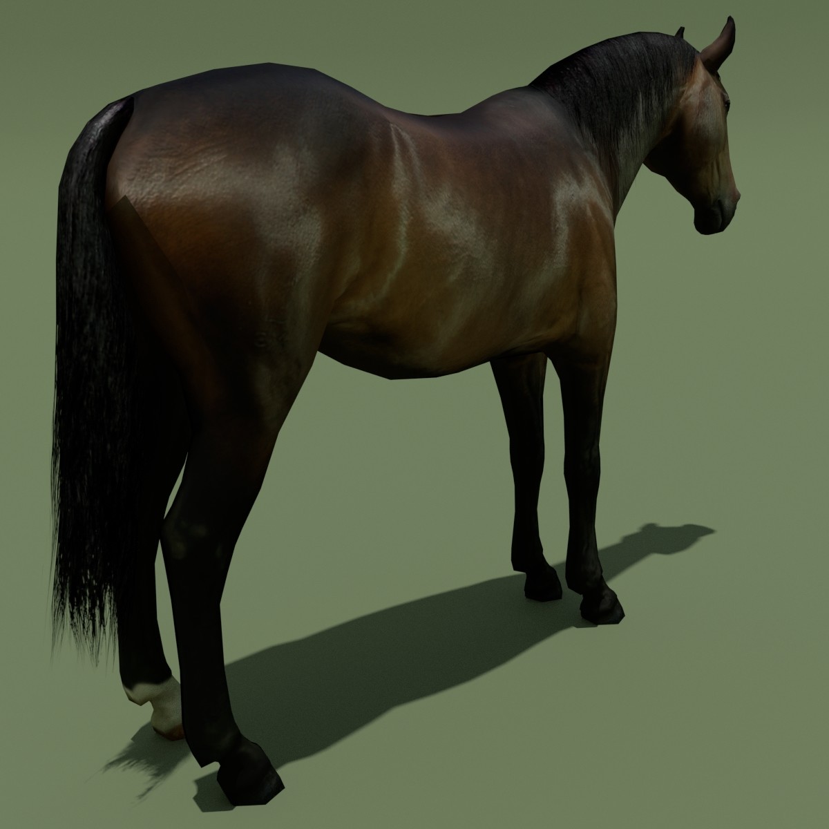 ArtStation - LowPoly Horses Pack | Resources