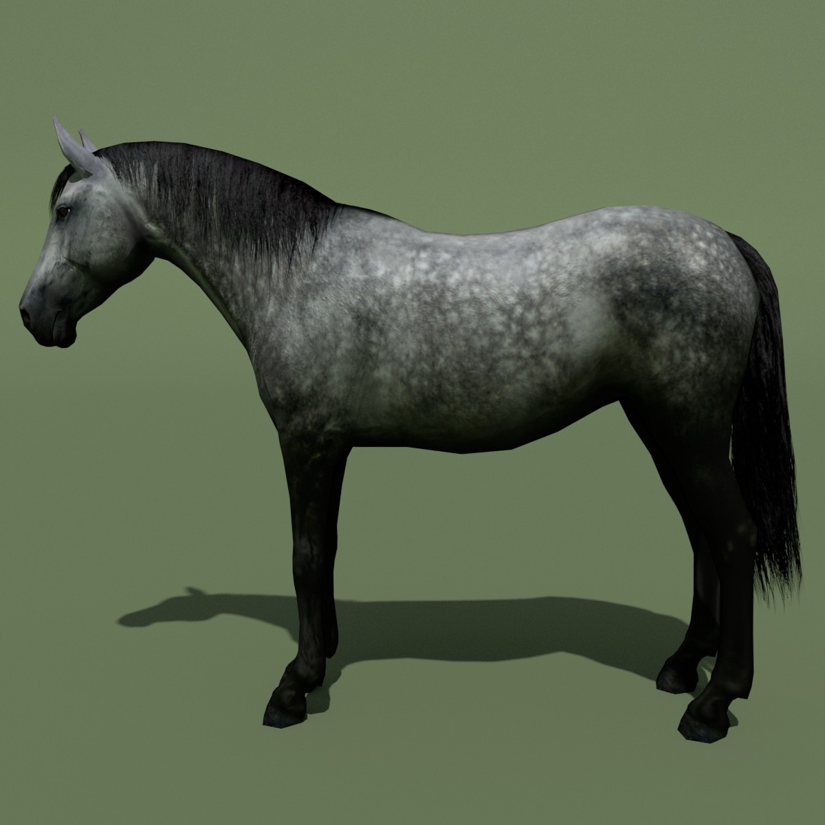 ArtStation - LowPoly Horses Pack | Resources