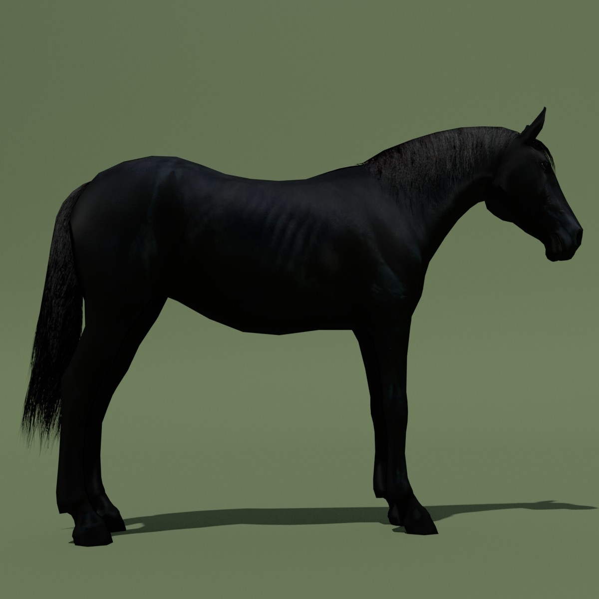 ArtStation - LowPoly Horses Pack | Resources